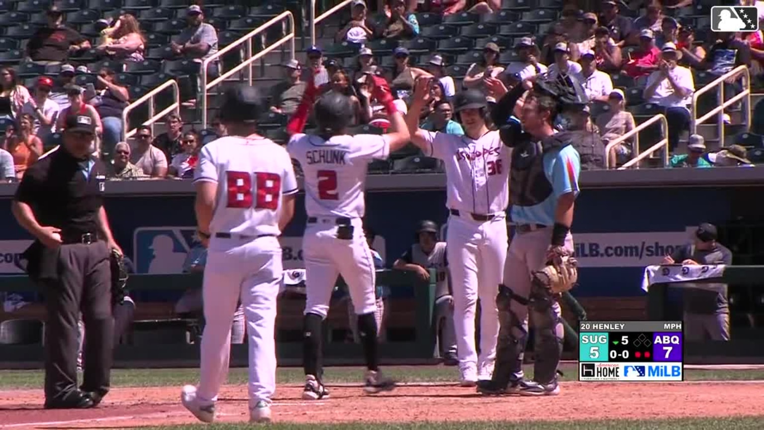 Aaron Schunk's two-run home run | 05/19/2024 | MiLB.com