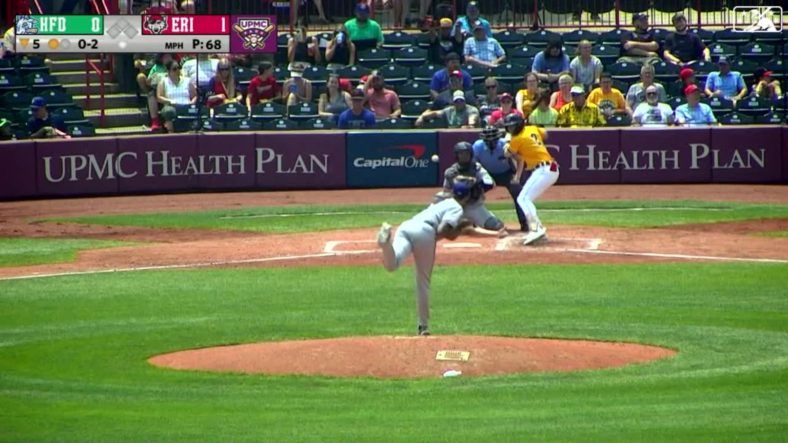 Joe Rock's fifth strikeout | 07/16/2023 | Yard Goats