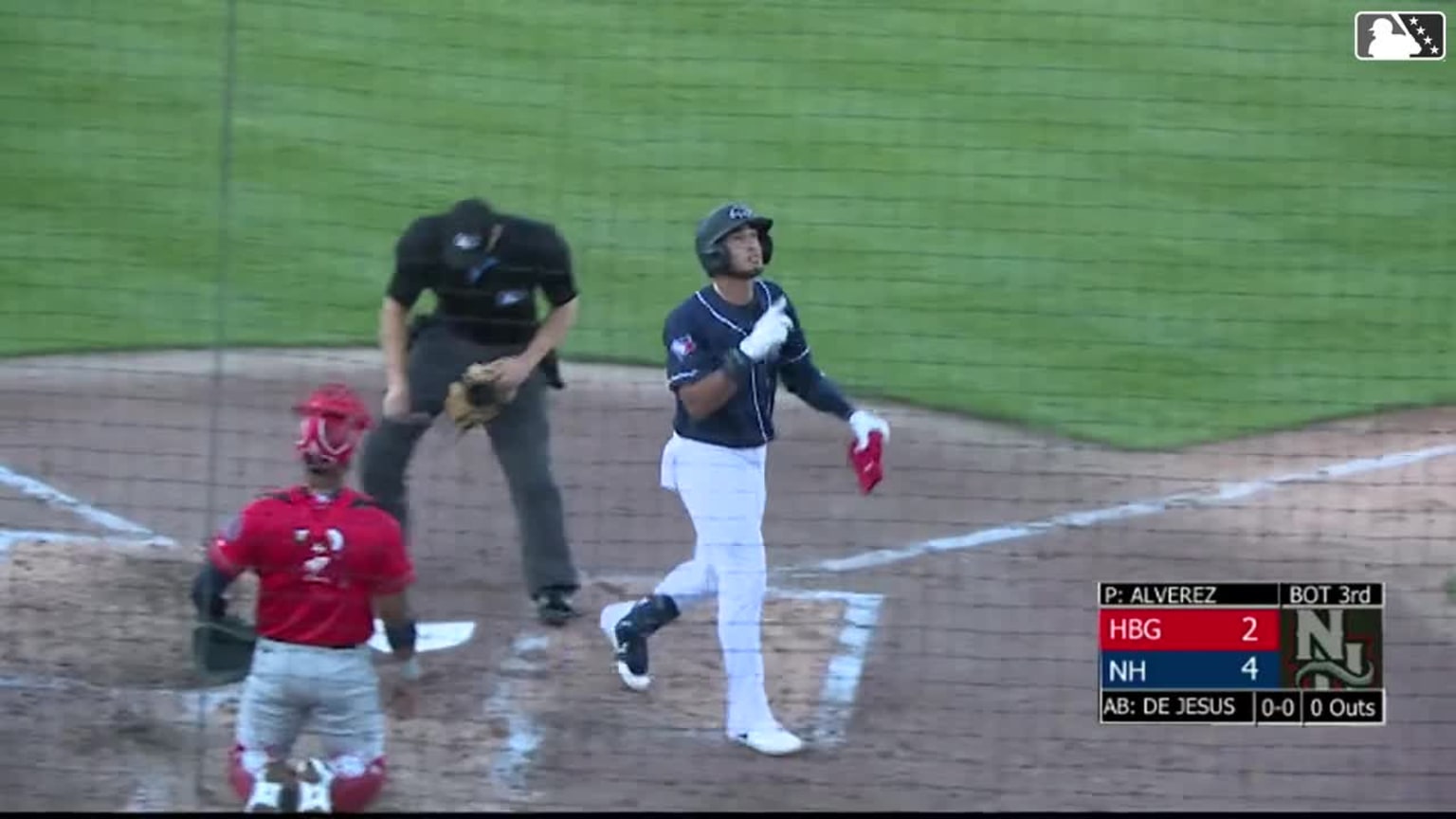 Alex De Jesus' first homer of the season | 05/07/2024 | MiLB.com