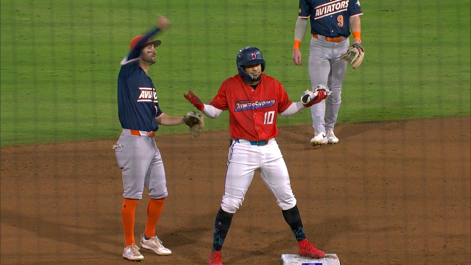 Victor Mesa Jr.'s RBI double | 09/28/2025 | Jumbo Shrimp