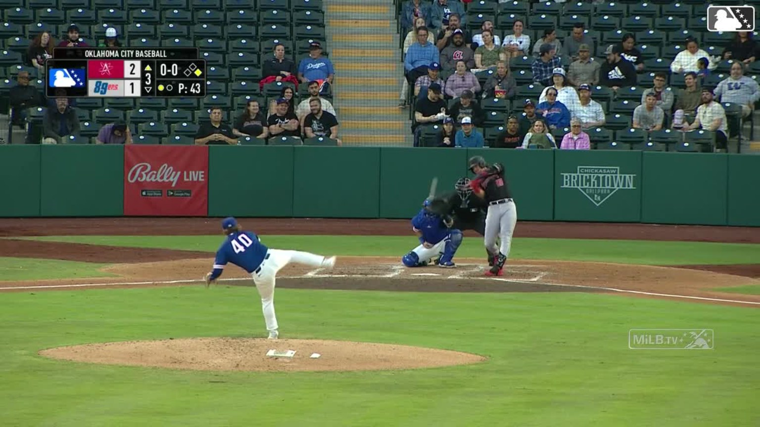 Rockies' prospect Jordan Beck rips an RBI double | 04/05/2024 | MiLB.com