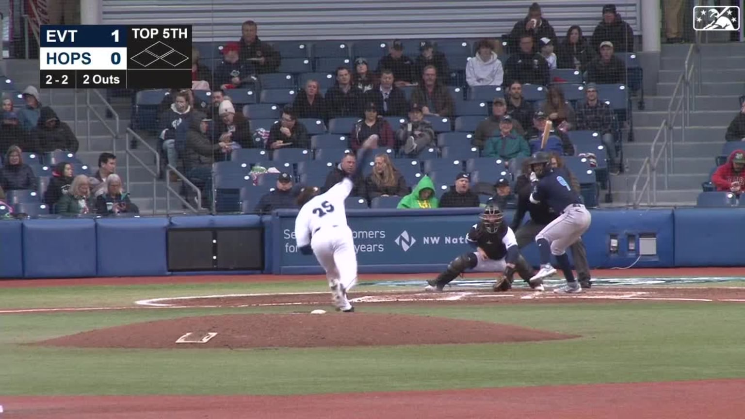 Dylan Ray's sixth strikeout | 04/14/2023 | Hops