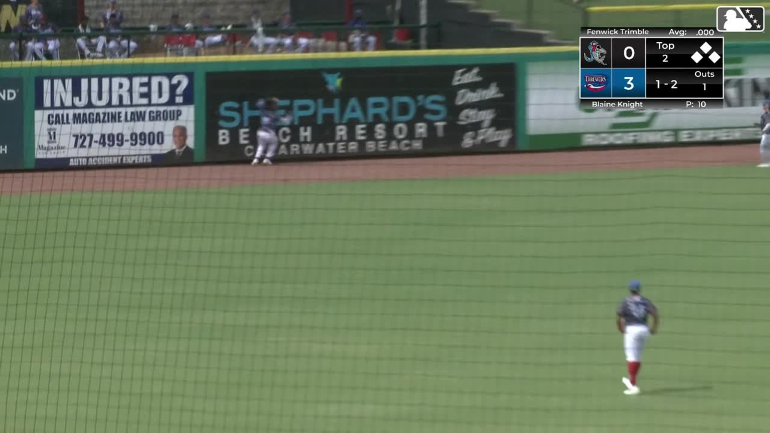 TJayy Walton's nice catch | 08/03/2024 | Threshers