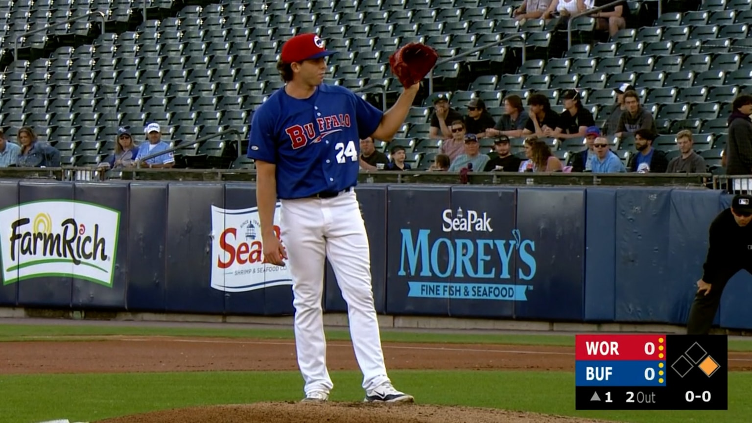 Andrew Bash's eight strikeout, no-hit outing | 06/16/2024 | Bisons