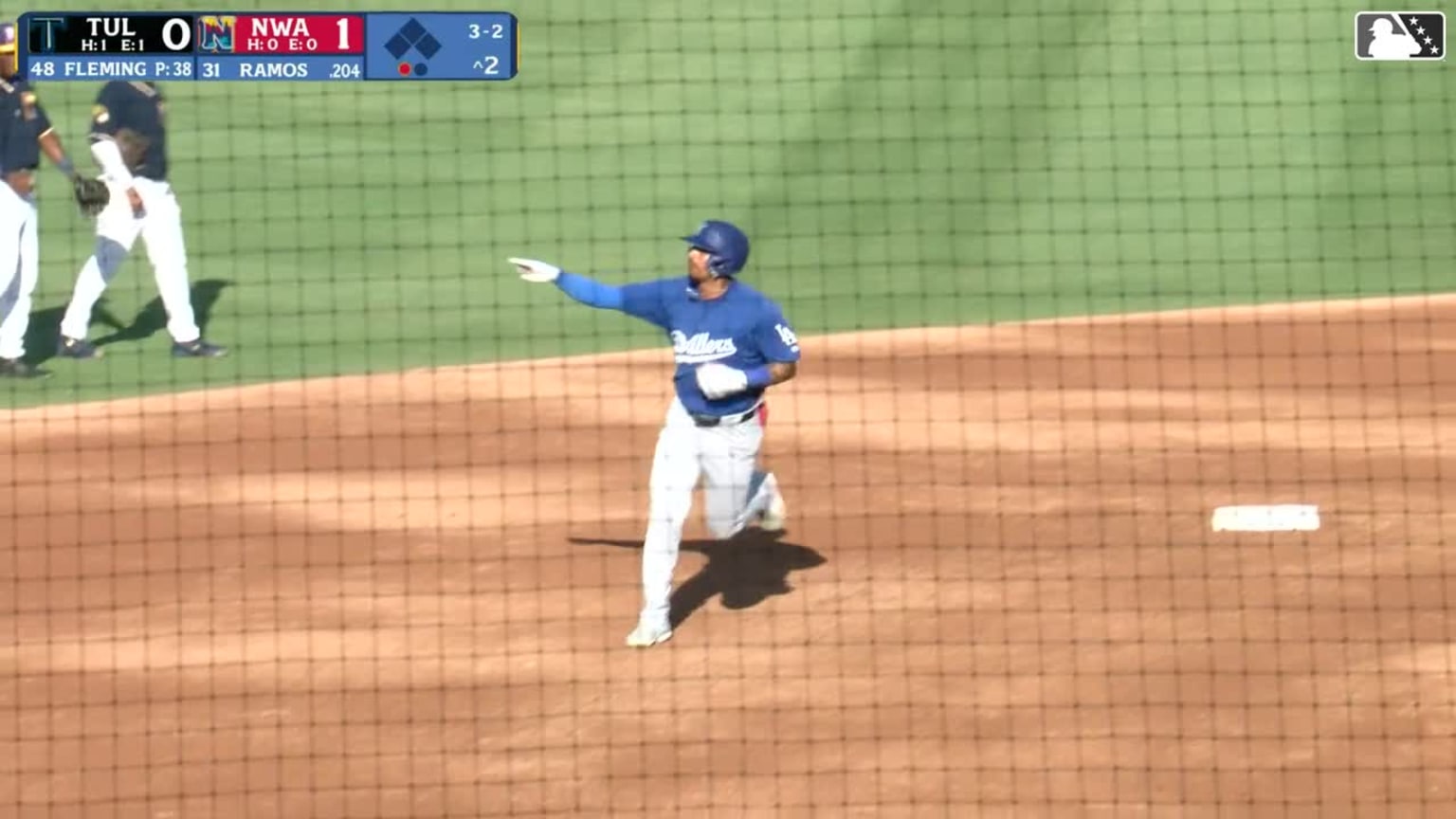 Jose Ramos's 10th homer of the season | 06/23/2024 | Drillers