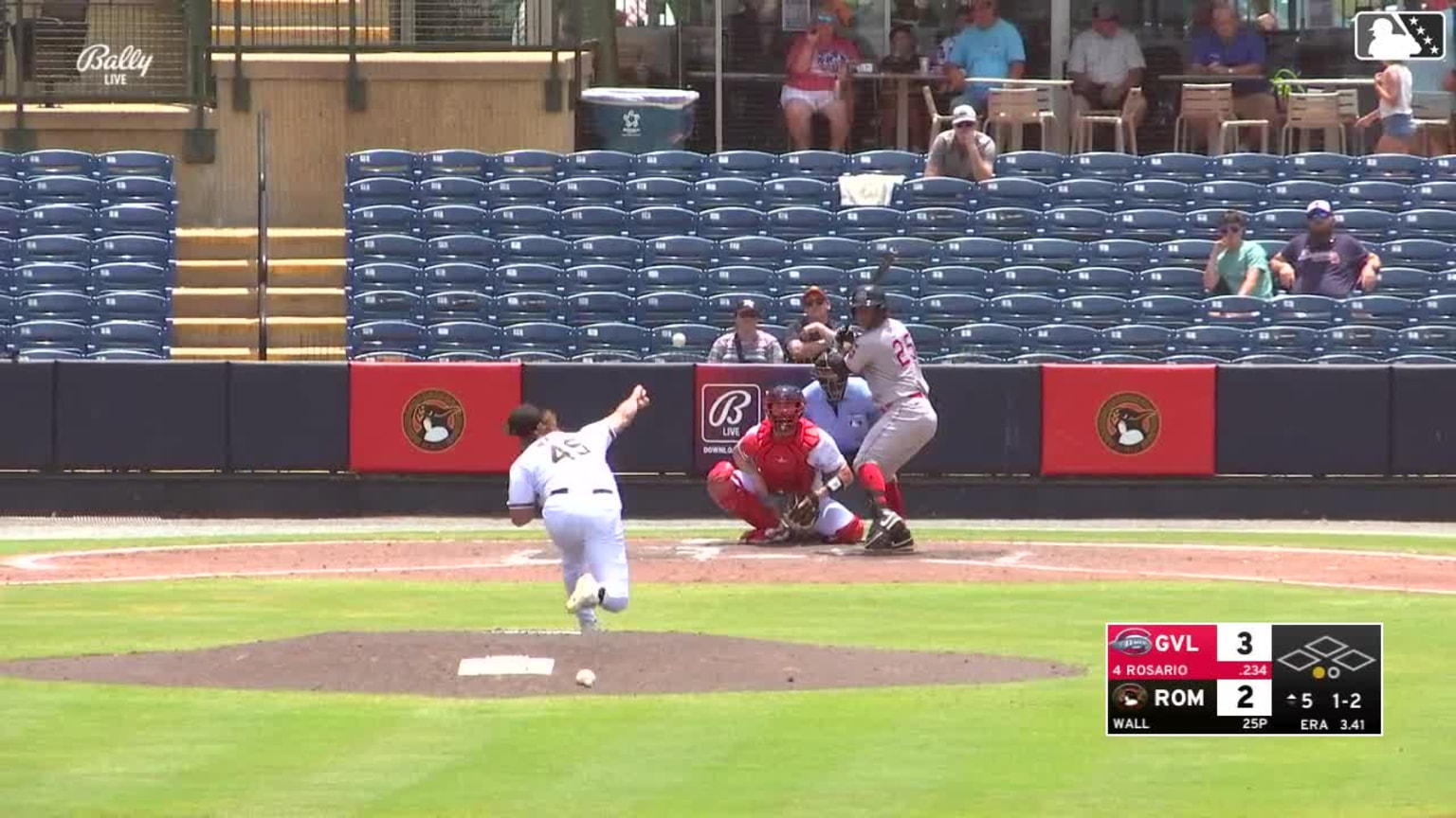 Cory Wall's strikeout | 06/23/2024 | Emperors