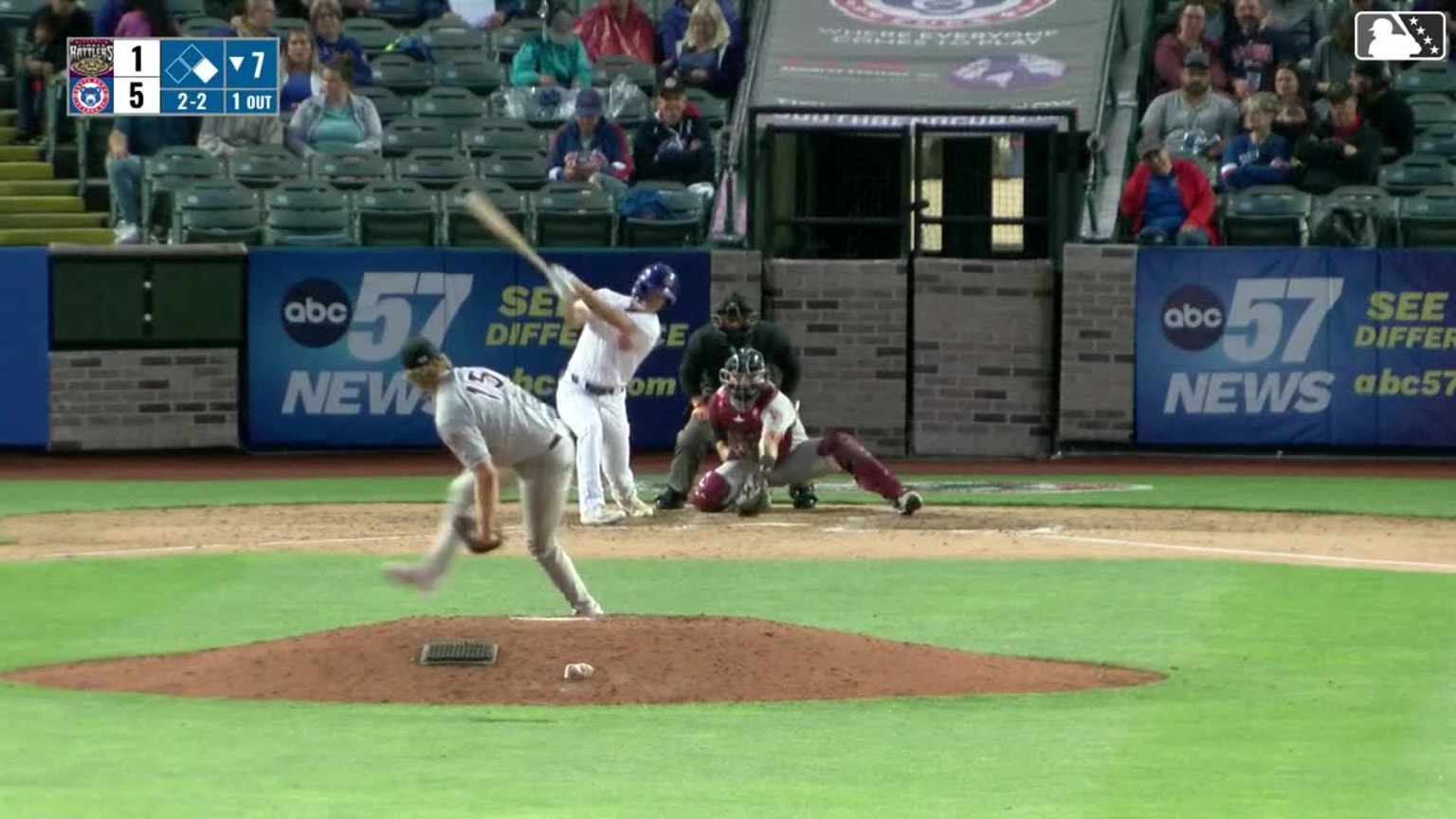 K.C. Hunt's eighth strikeout | 05/25/2024 | Timber Rattlers
