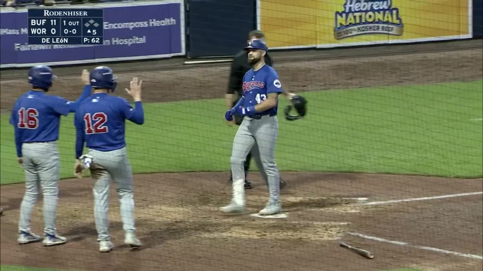 Nathan Lukes hits a three-run home run | 06/19/2025 | Bisons