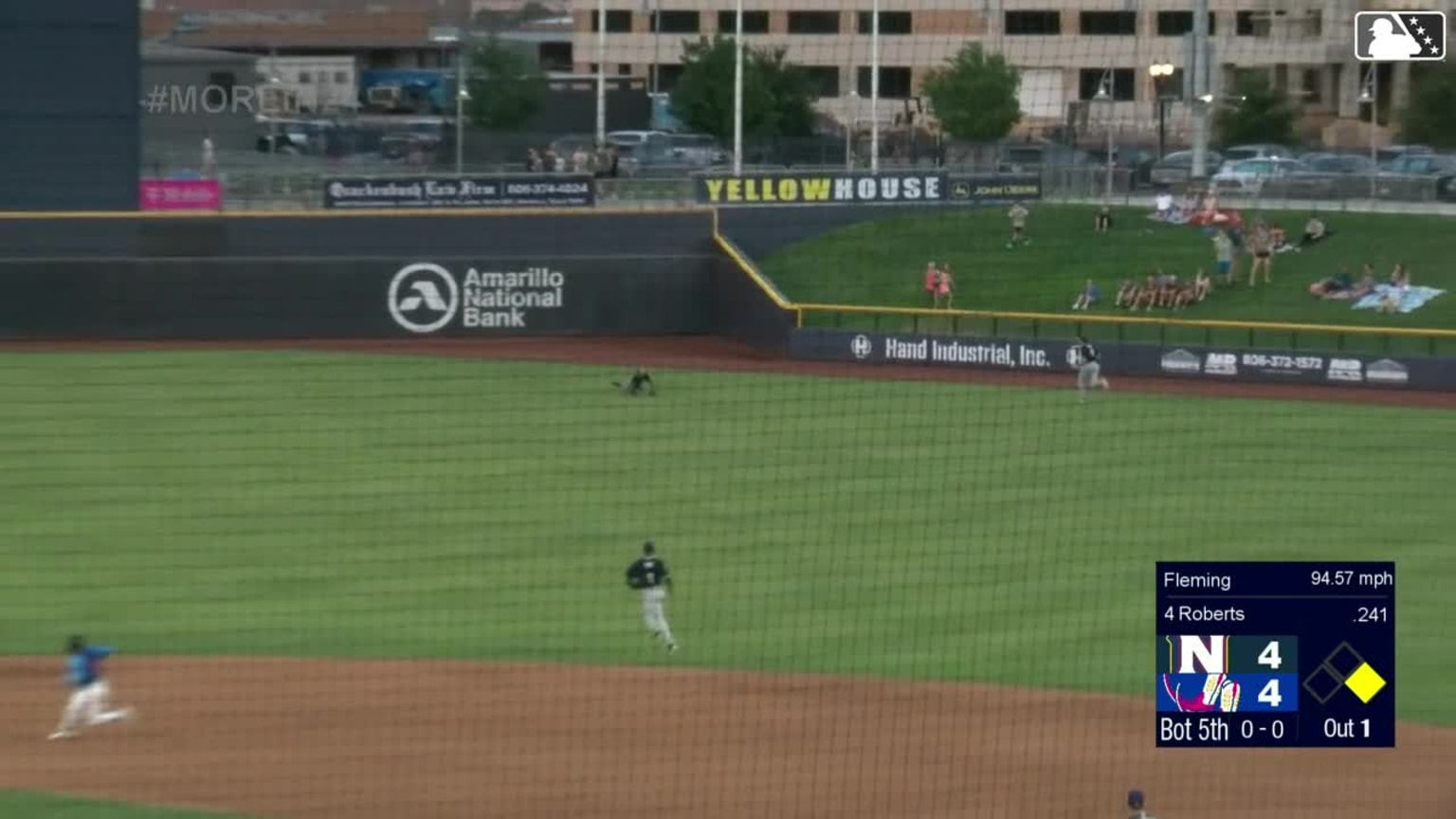 Tyler Tolbert's diving catch | 08/07/2024 | MiLB.com