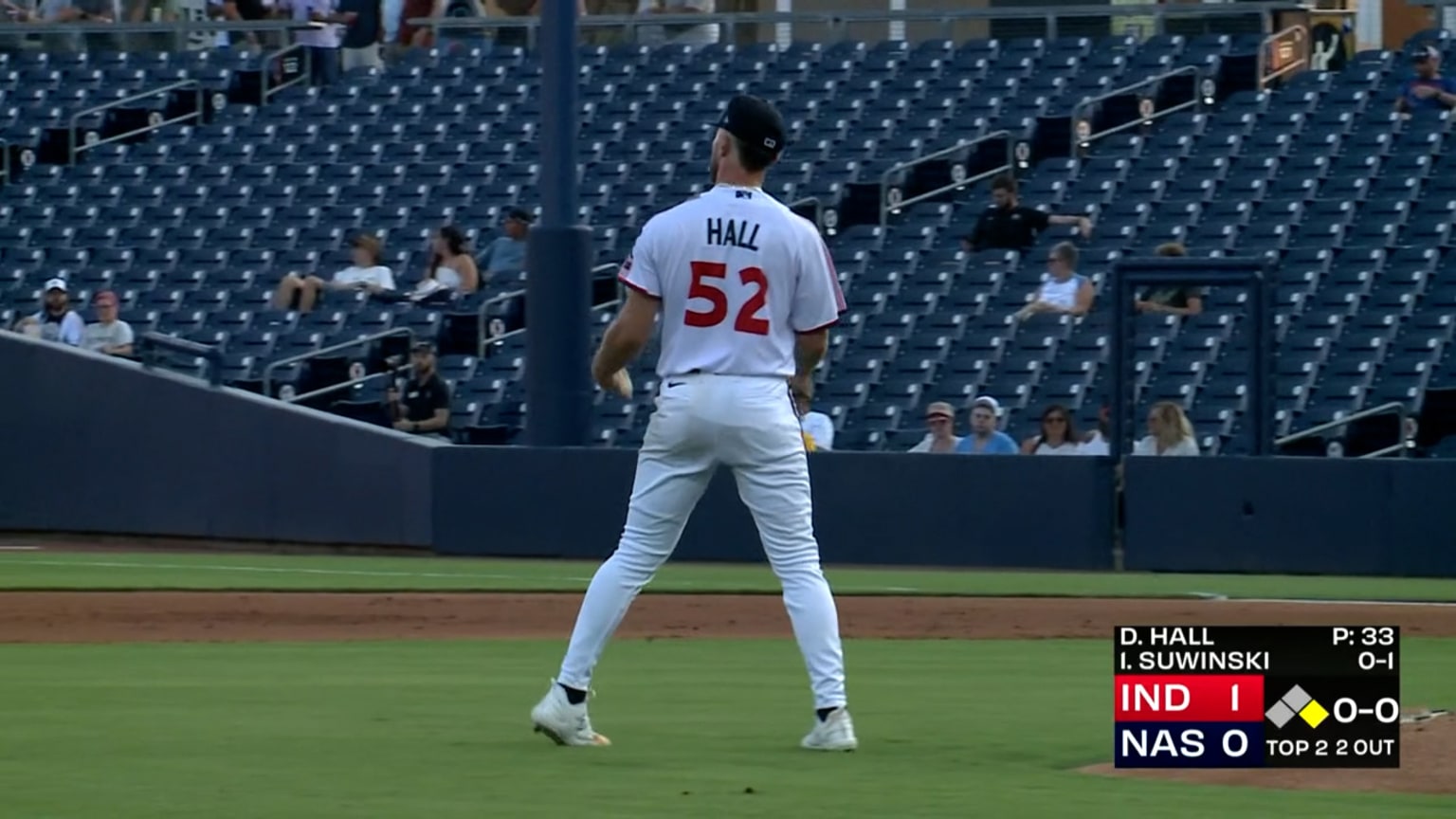 DJ Hall's three strikeouts | 08/07/2024 | Sounds