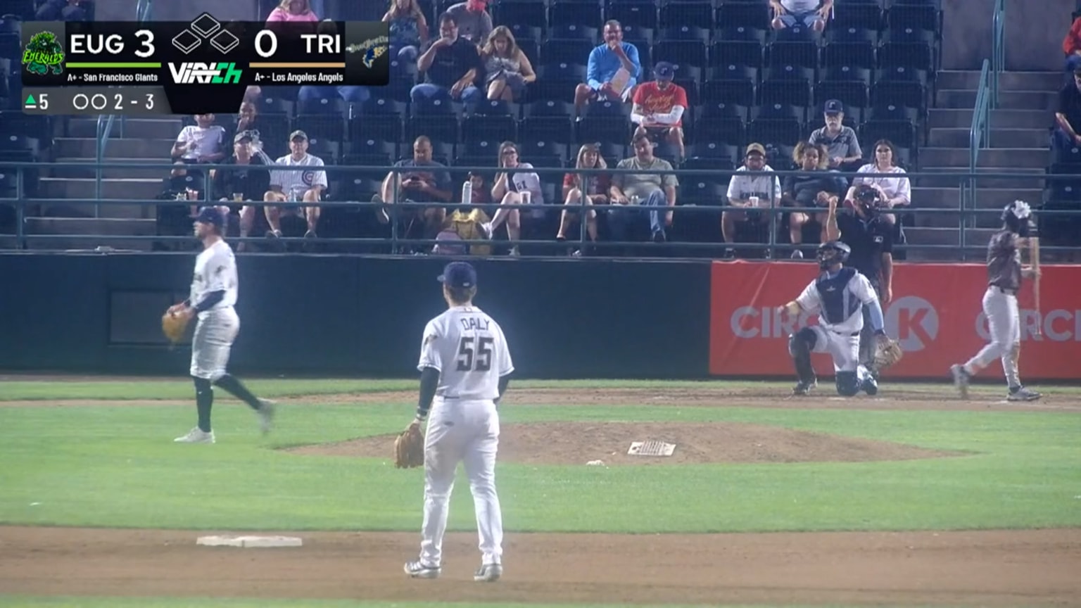 Ryan Costeiu strikes out a career-high ten batters | 08/17/2025 | Dust ...