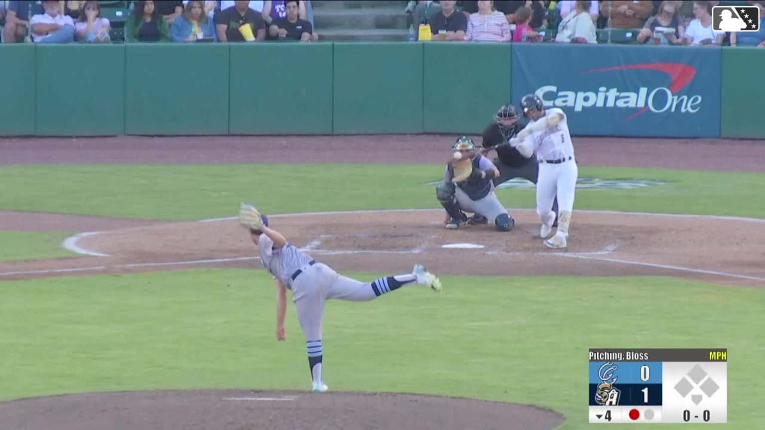 Marcos Castañon hits his second homer of the season | 05/18/2024 | Missions