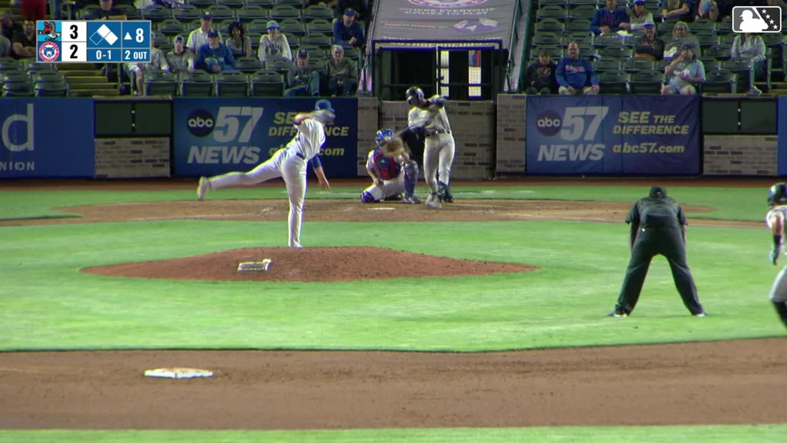 Tony Bullard's two-run double | 08/22/2024 | MiLB.com