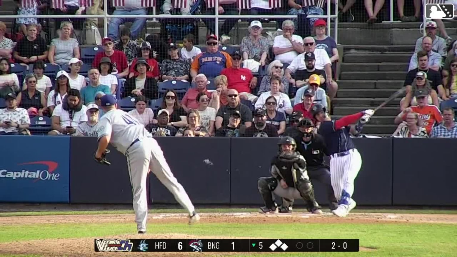 Kevin Parada's solo home run | 07/03/2024 | Rumble Ponies
