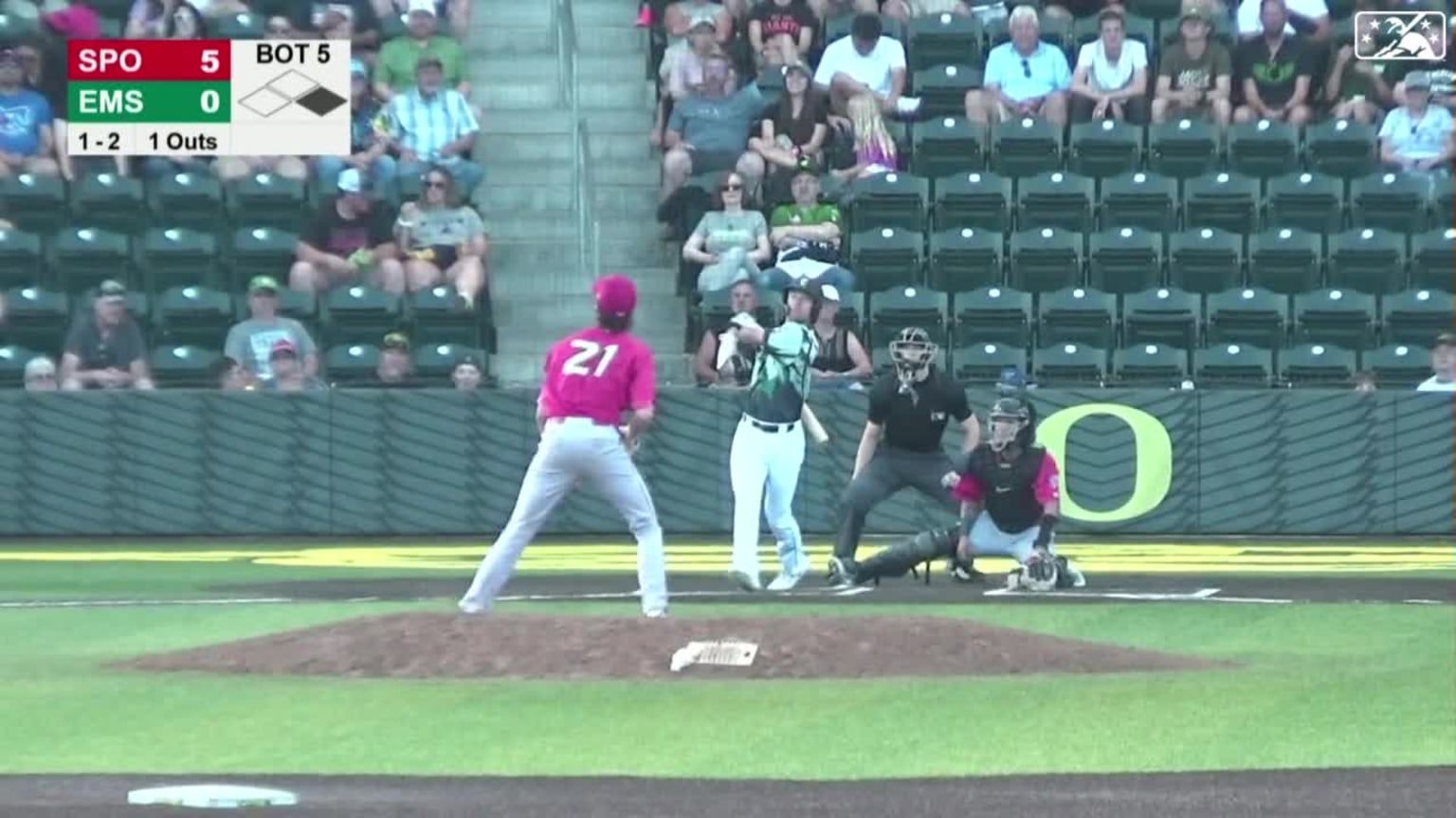 Grant McCray's two-run homer | 07/30/2023 | Emeralds