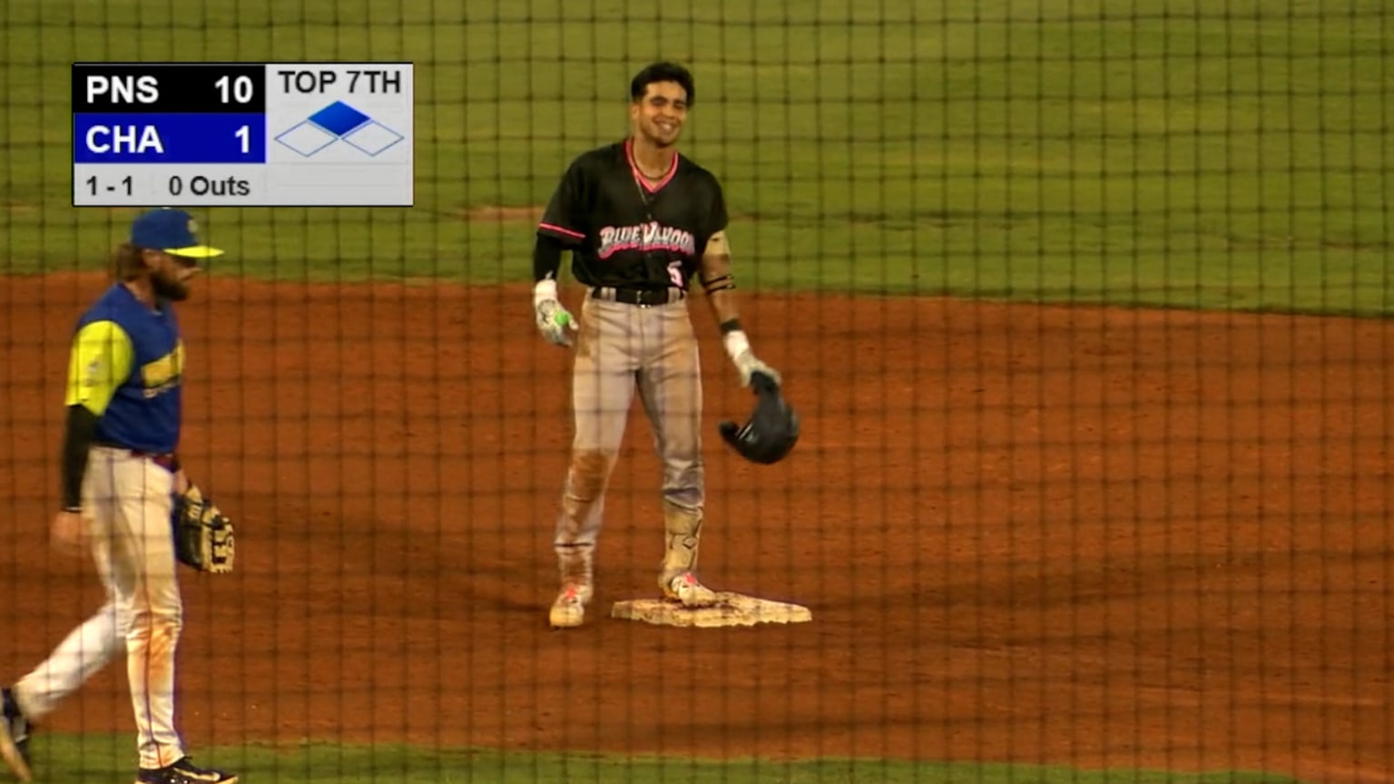 Jared Serna's four-RBI game | 08/01/2024 | Blue Wahoos