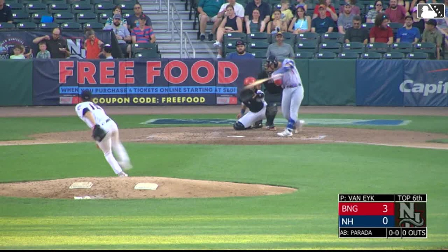 Kevin Parada's solo home run | 07/12/2024 | Rumble Ponies