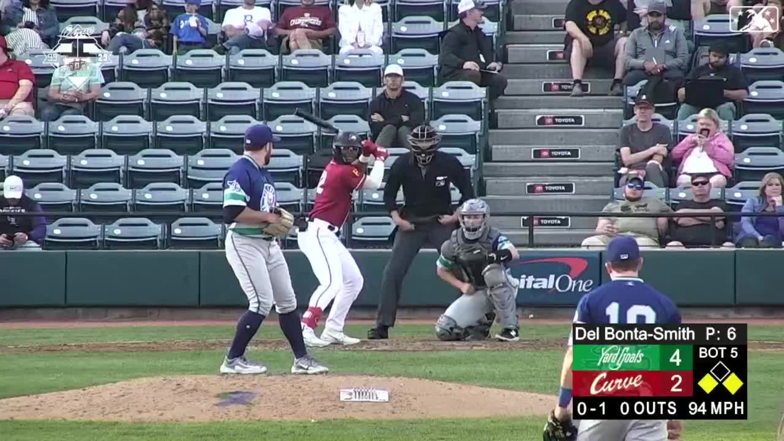 Matt Frazier's two-run double | 05/27/2023 | Curve