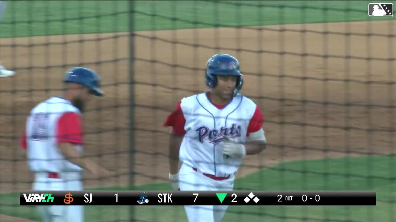 Myles Naylor slugs a solo homer | 06/06/2024 | Ports