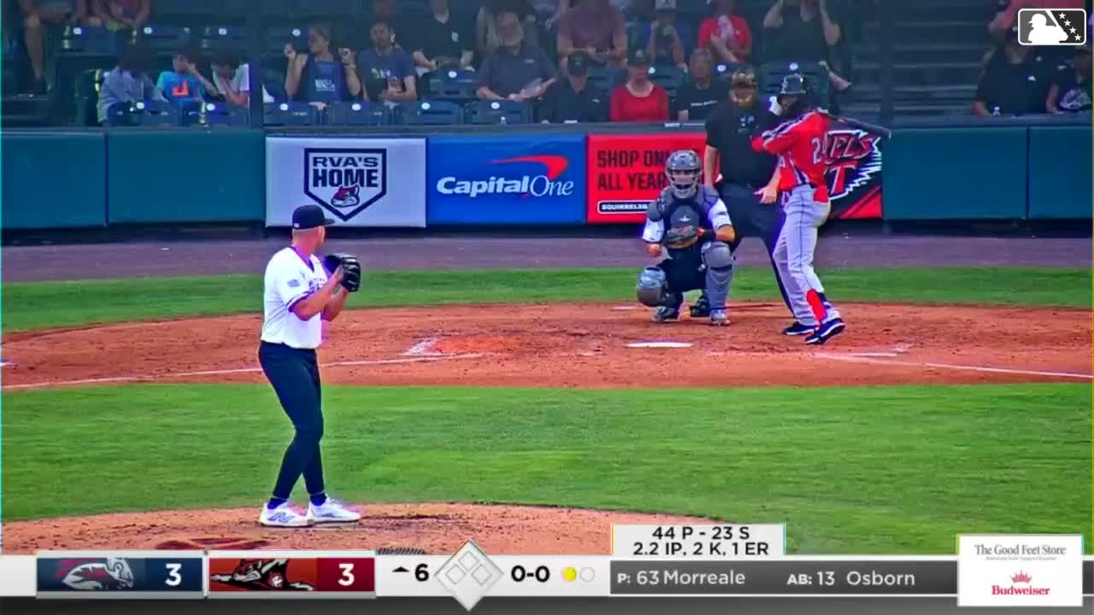 Diego Velasquez's diving catch | 07/28/2024 | MiLB.com