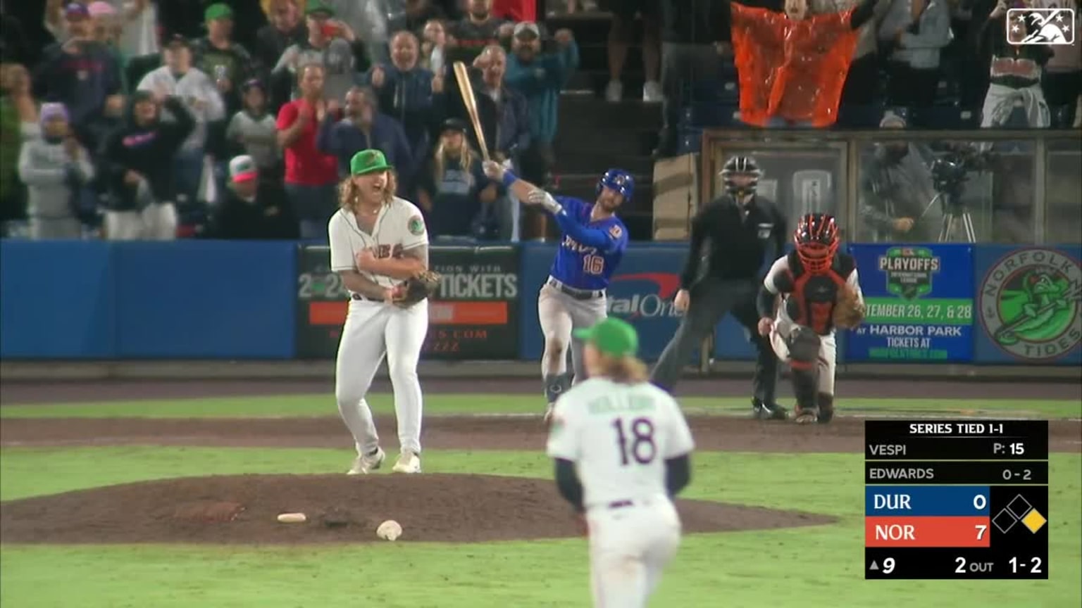 Nick Vespi's final out | 09/29/2023 | Tides