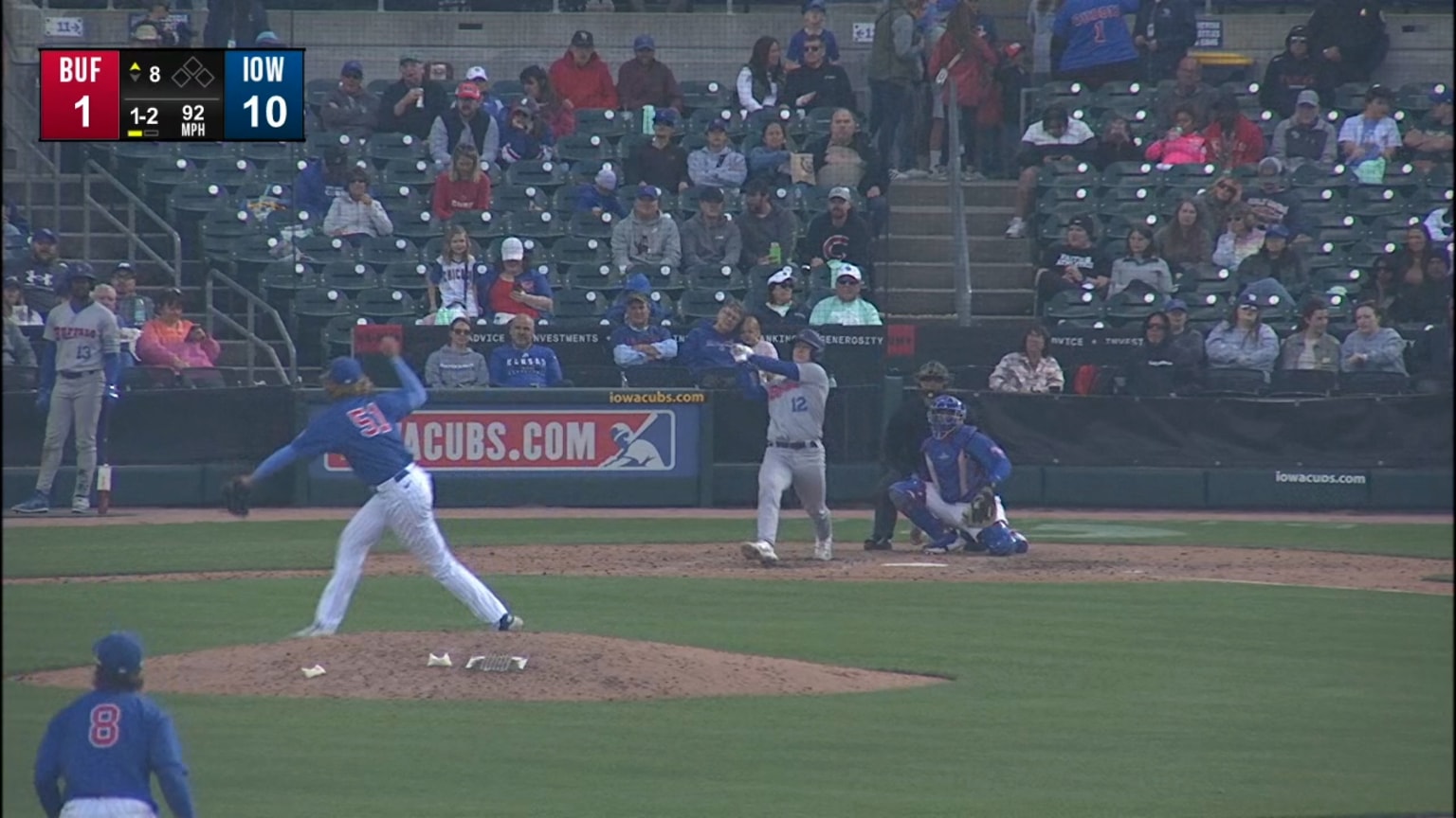 Will Wagner goes YARD | 05/03/2025 | Bisons