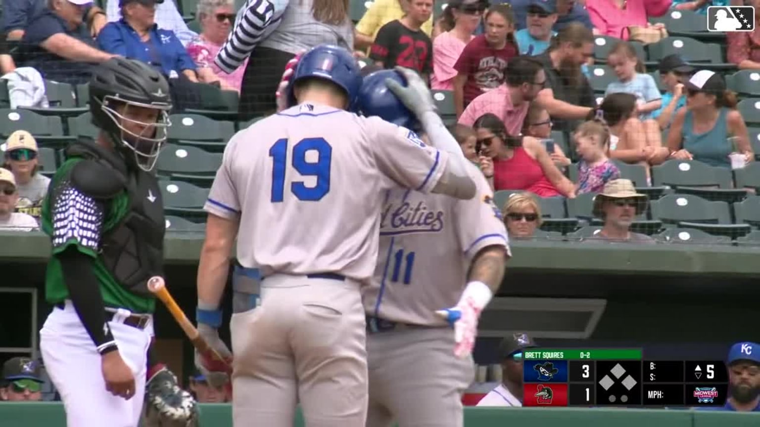 Carter Jensen's solo home run | 06/23/2024 | River Bandits