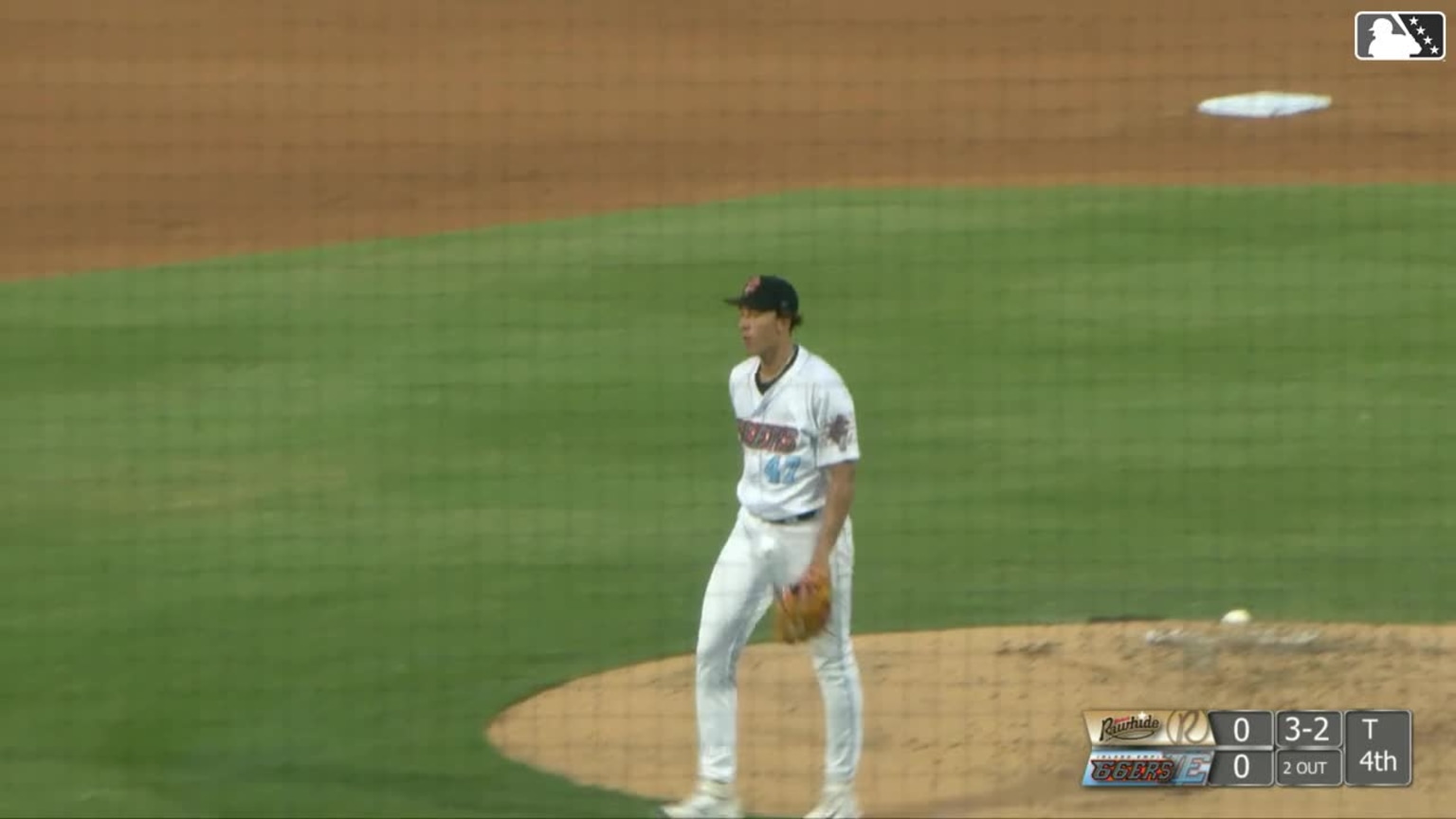 Trey Gregory-Alford records a K in a scoreless outing | 08/22/2025 | 66ers
