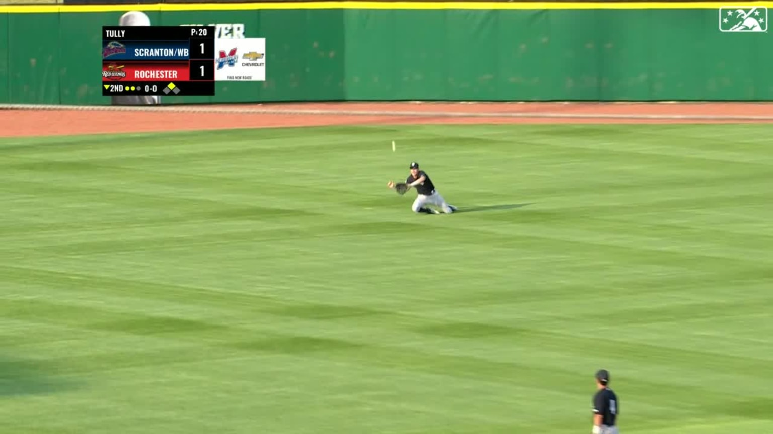 Brandon Lockridge's diving catch | 06/18/2023 | RailRiders