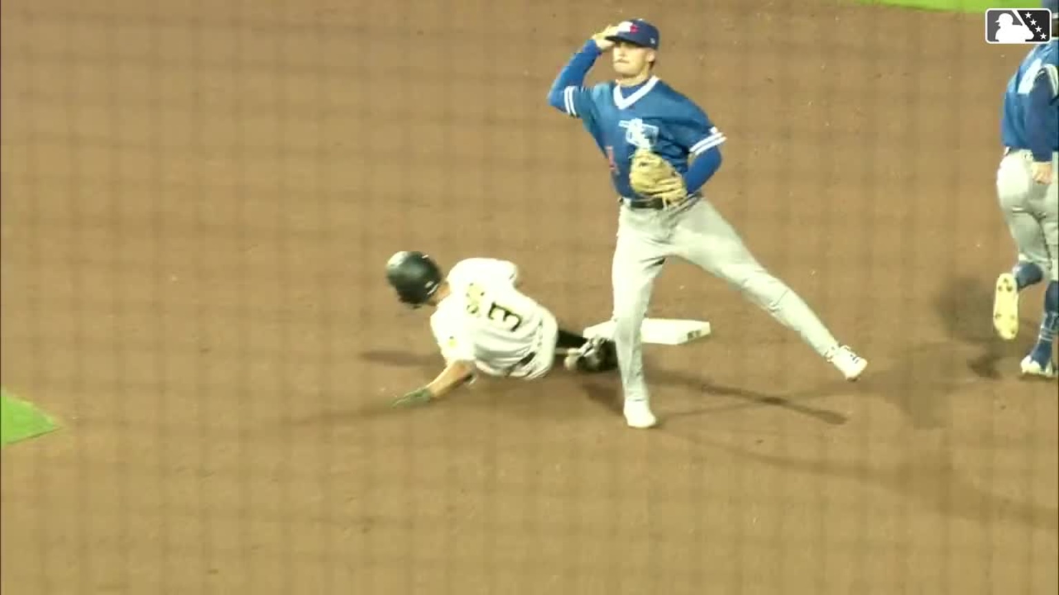Austin Gauthier starts inning-ending double play | 09/22/2024 | MiLB.com