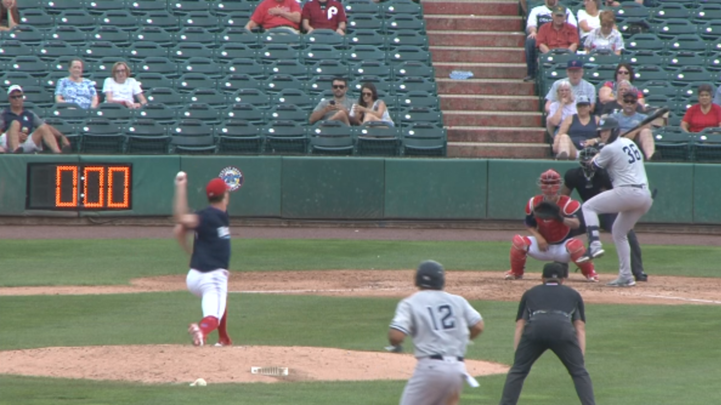 Abel fans eight in six scoreless | 08/06/2022 | BlueClaws