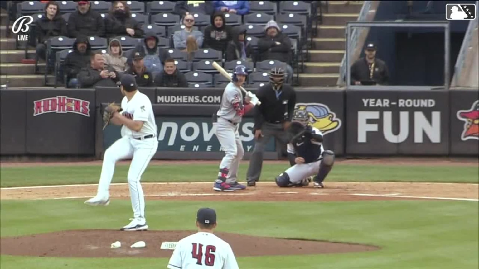 Brant Hurter's ninth strikeout | 05/10/2024 | Mud Hens