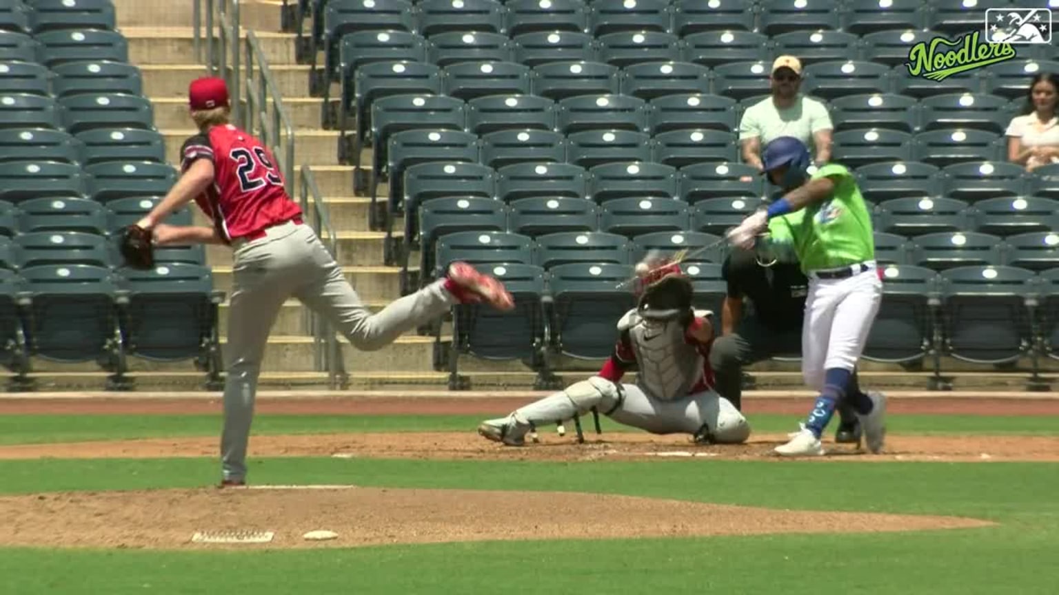 Jose Ramos' solo home run | 07/30/2023 | Drillers