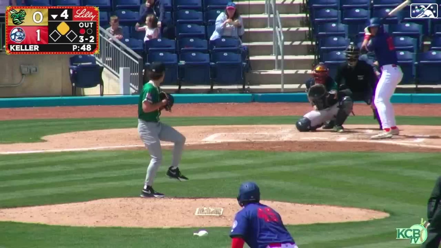 Seth Keller's second strikeout | 05/03/2023 | GreenJackets