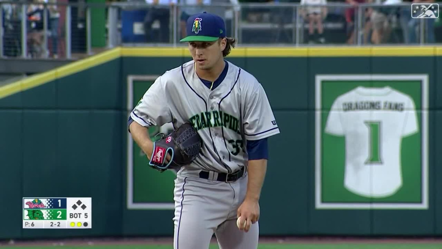 Jordan Carr strikes out seven | 06/08/2023 | Kernels