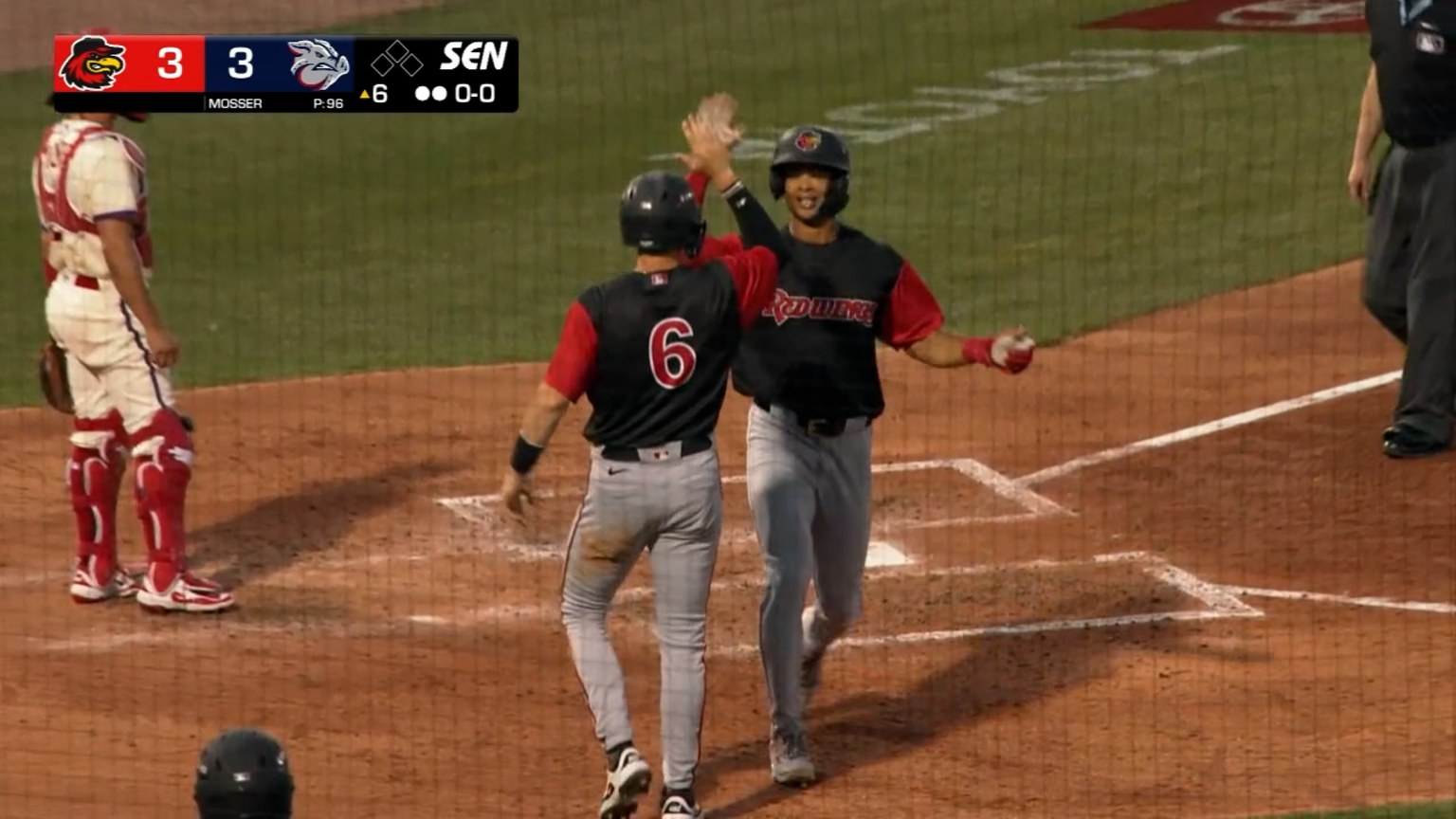 Andrew Pinckney's first-career multi-homer game | 07/19/2025 | Red Wings