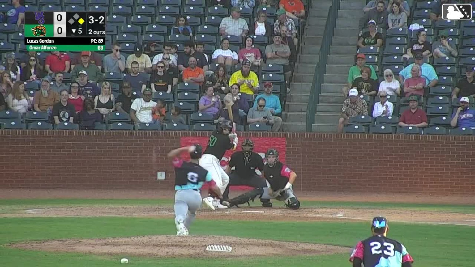 Lucas Gordon's final strikeout of the game | 04/30/2025 | MiLB.com