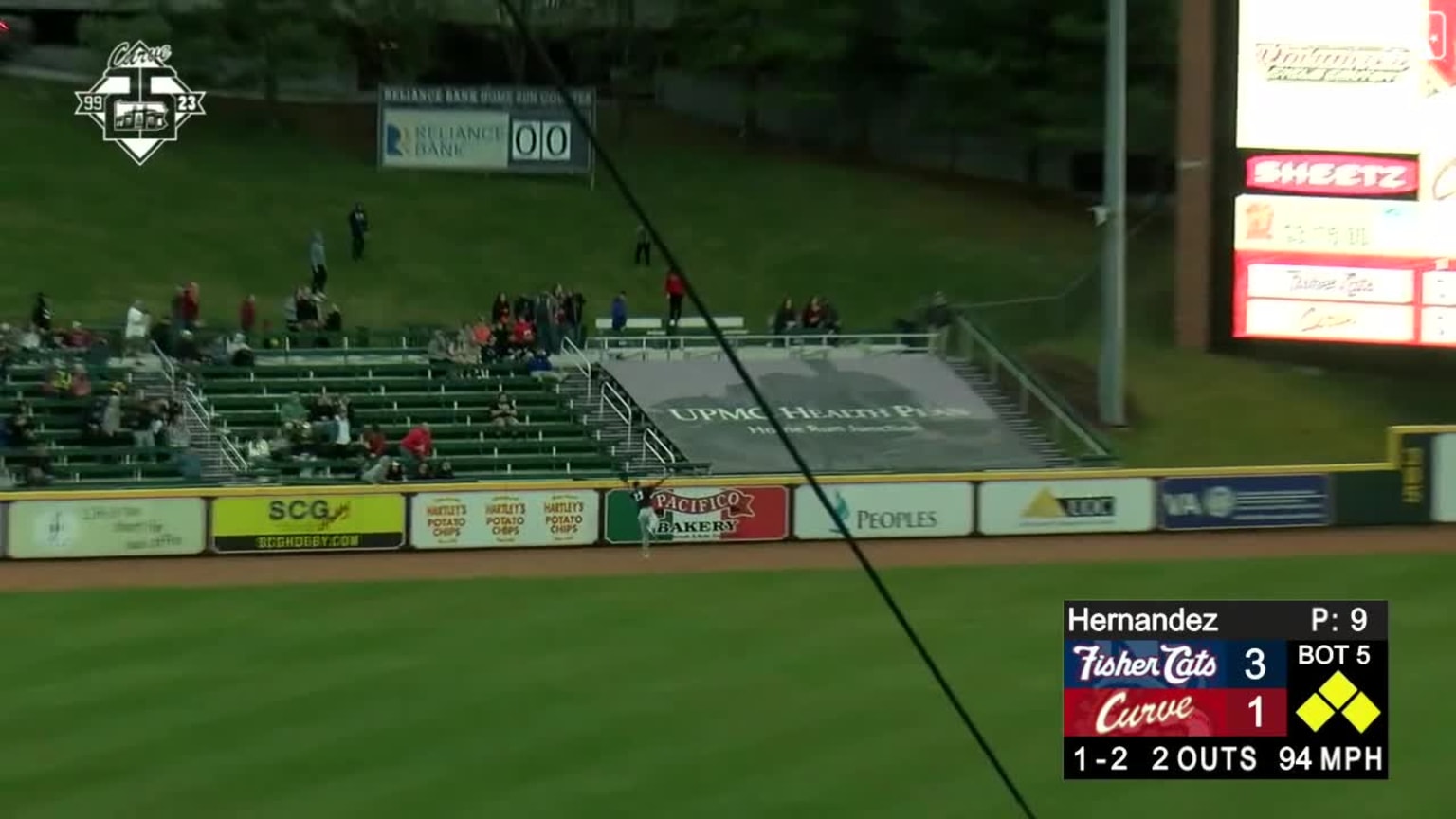 Britton's impressive leaping grab | 04/07/2023 | MiLB.com