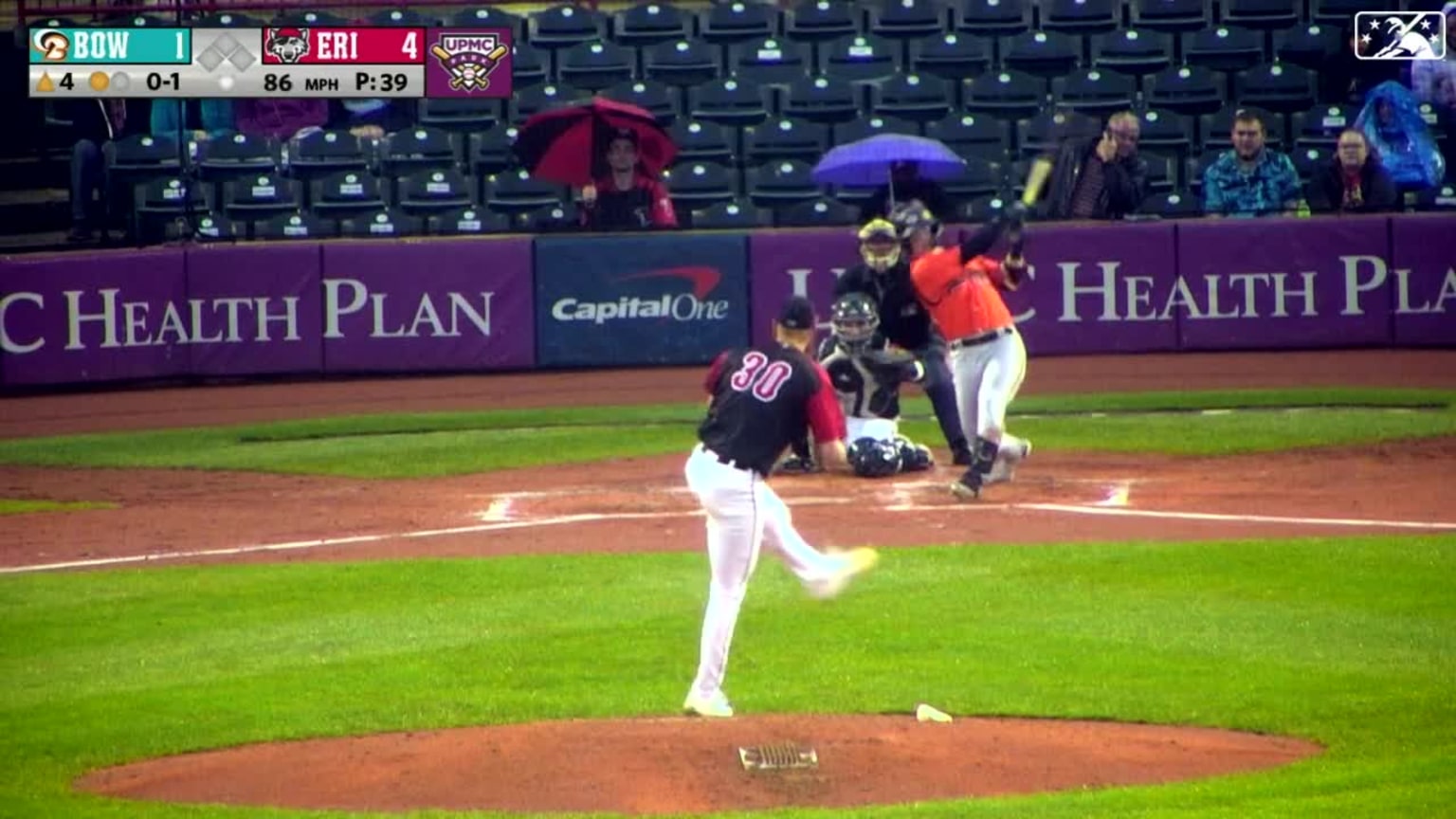 John Rhodes's solo home run | 08/24/2023 | Baysox