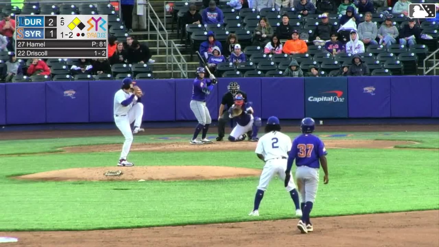 Dom Hamel's fifth strikeout | 08/21/2024 | Mets