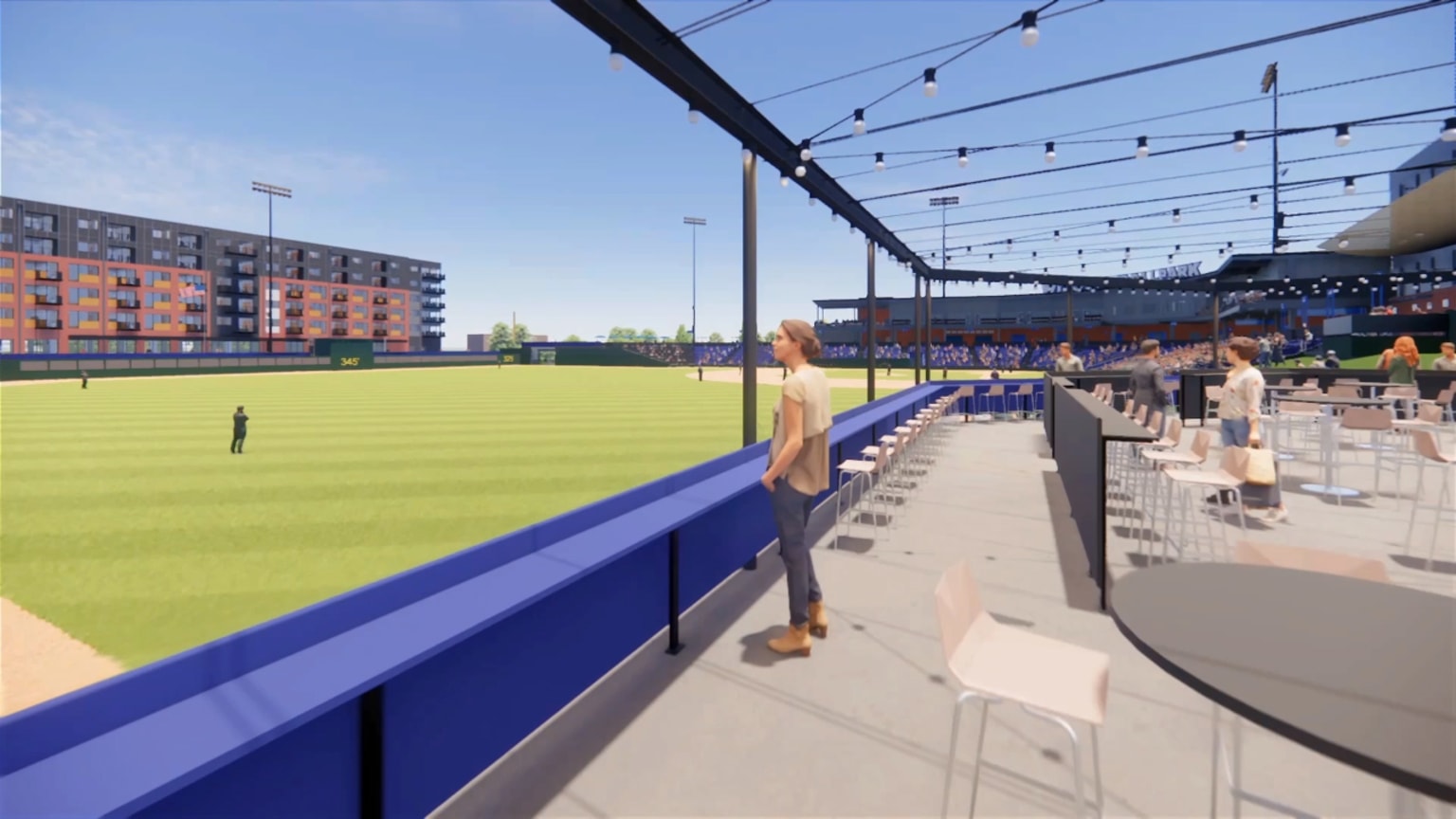 Wilson Patio Flyover | 11/15/2024 | Mudcats