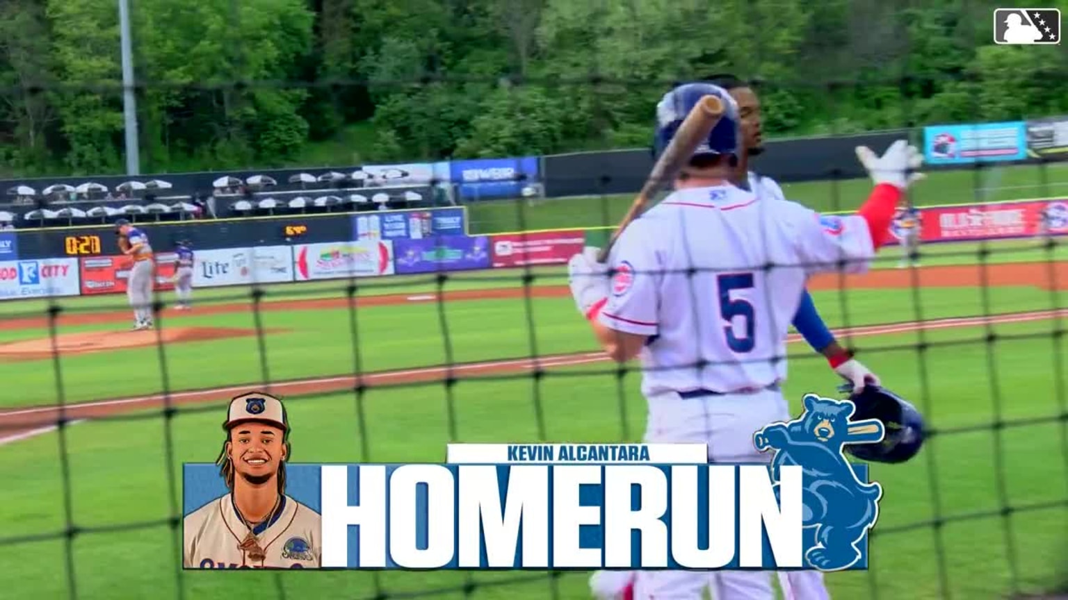 Kevin Alcántara's second homer of the season | 04/21/2024 | MiLB.com