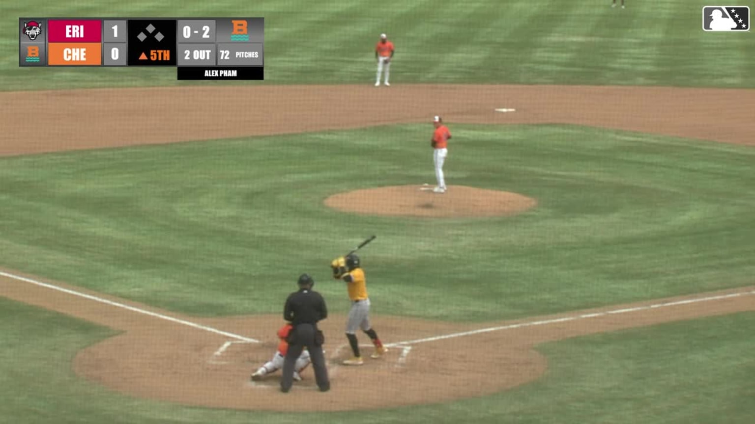 Alex Pham grabs his ninth strikeout | 04/10/2025 | Baysox