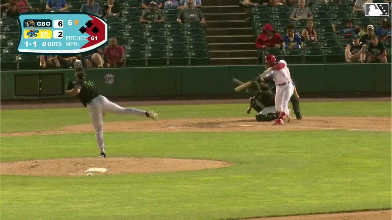 Erick Brito's inside-the-park homer | 06/26/2024 | MiLB.com