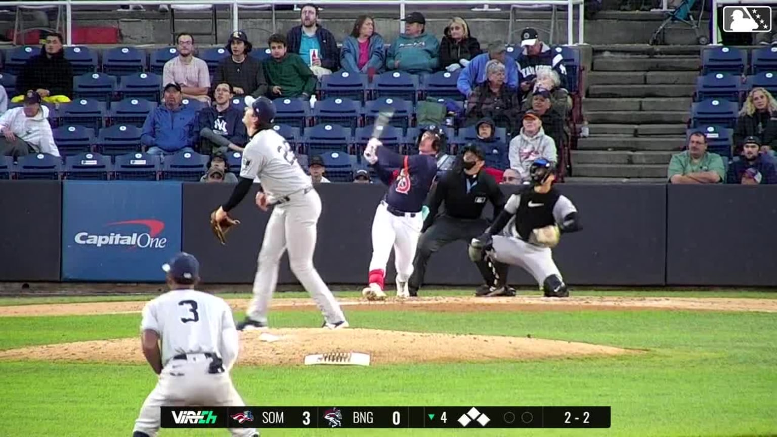 Ryan Clifford's solo homer | 09/07/2024 | Rumble Ponies
