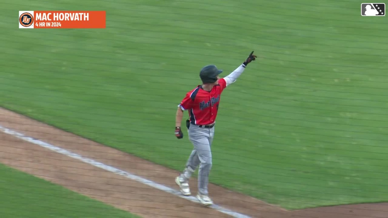 Mac Horvath's 13tho homer of the season | 09/06/2024 | Hot Rods