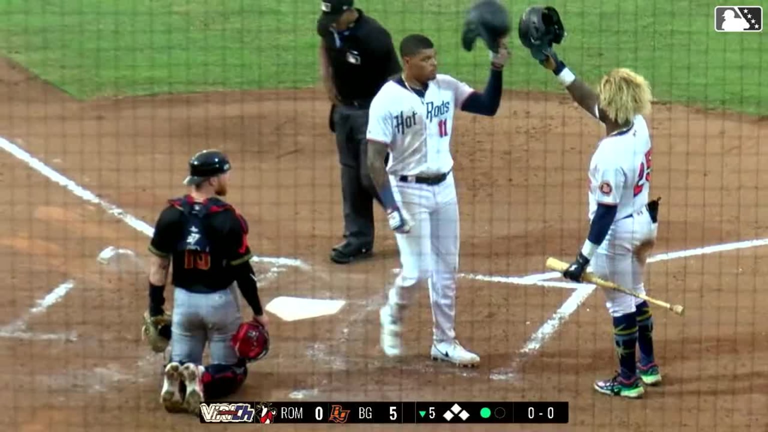 Xavier Isaac's solo homer | 07/05/2024 | Hot Rods