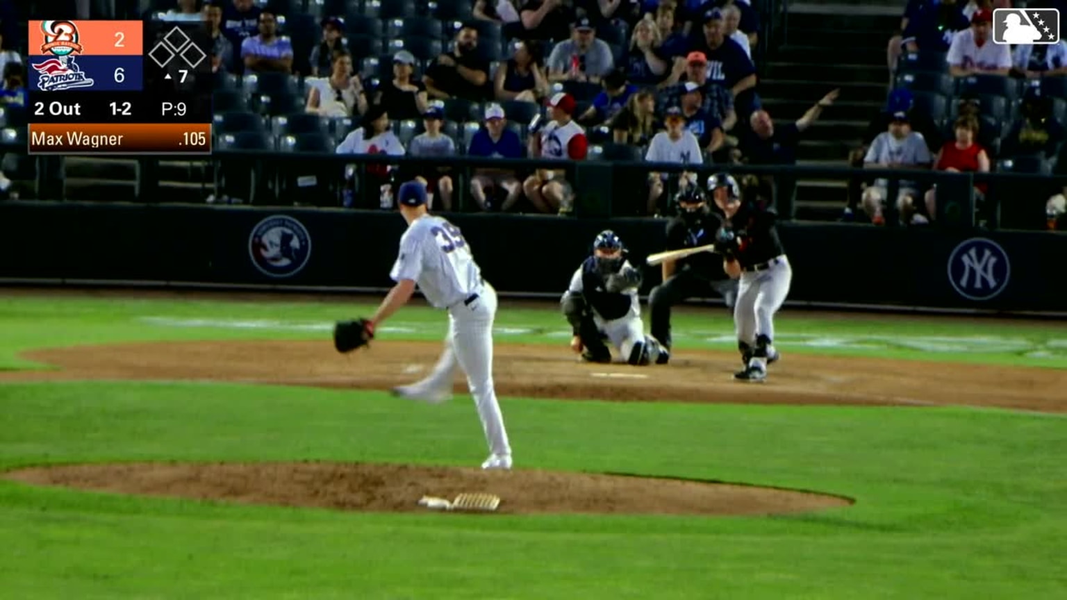 Danny Watson ends the 7th with a K | 06/02/2024 | Patriots