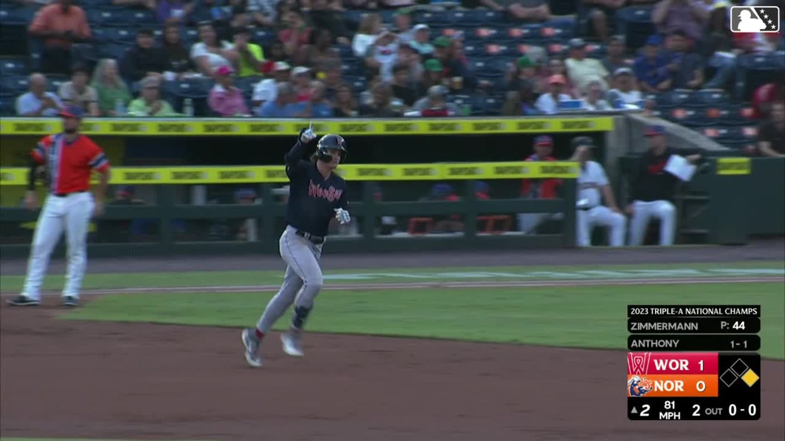 Roman Anthony's two-run home run | 08/20/2024 | Red Sox
