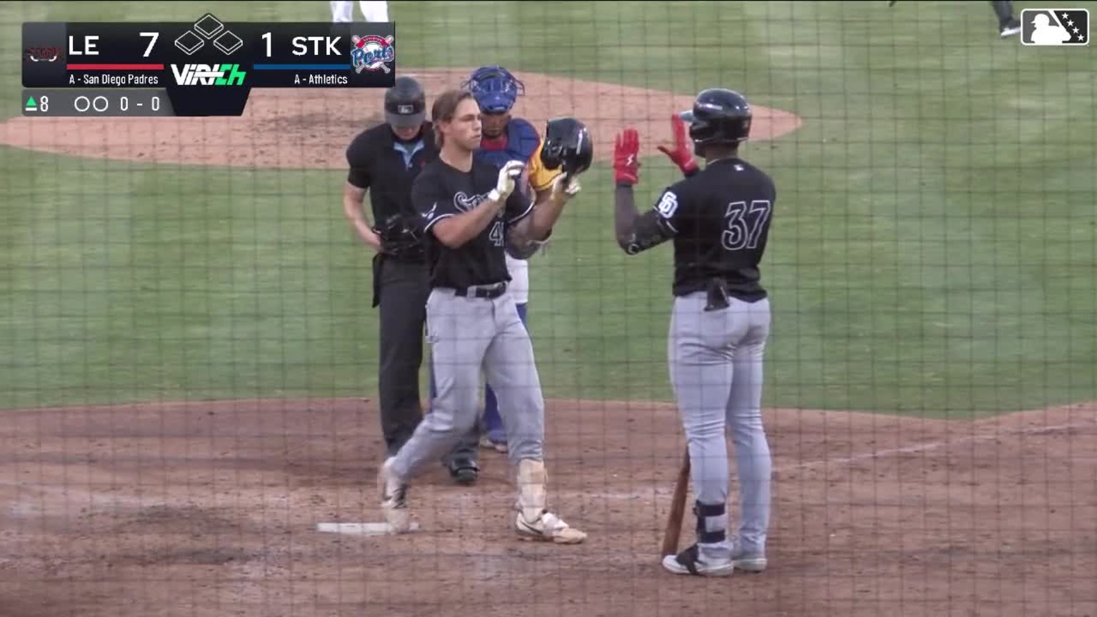 Kale Fountain crushes his first Single-A homer | 08/18/2025 | MiLB.com
